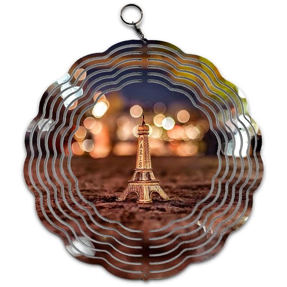 Design | Bright Paris France Tourism Tower Design Wind Spinner | Poshmark